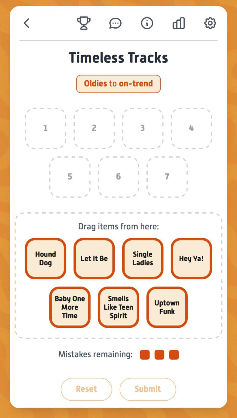 Lineup – A New Kind of Puzzle Game – If you like trivia/logic brain ...