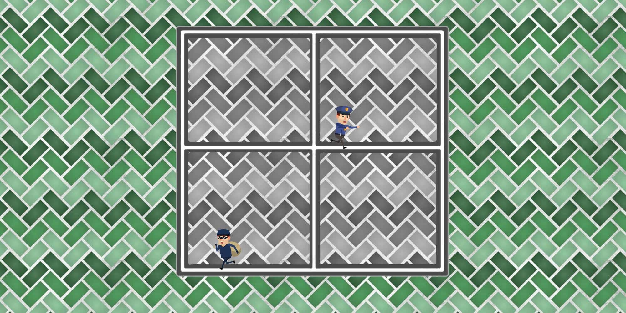 Policeman and Thief - Puzzle Prime