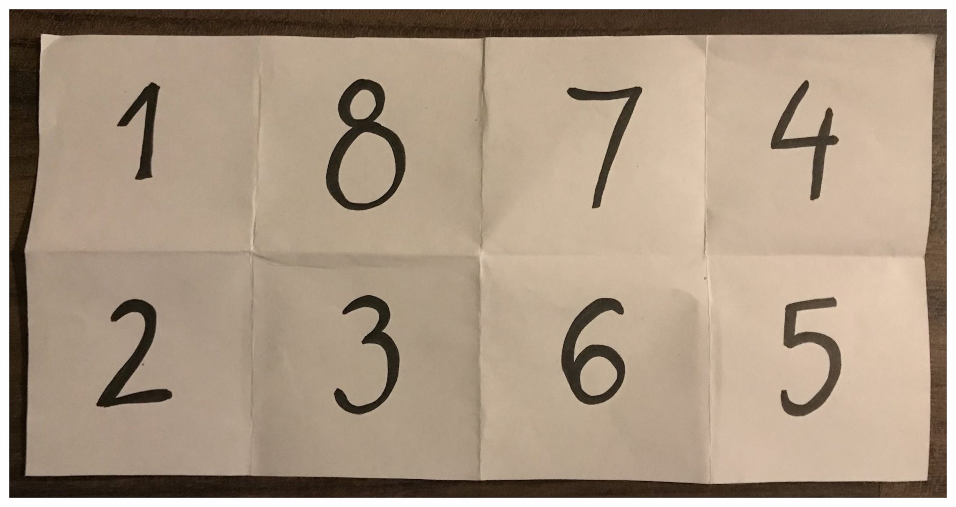 One to Eight - Puzzle Prime