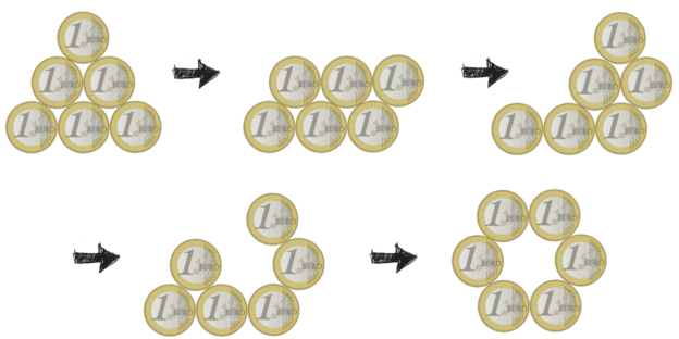 Six Coins - Puzzle Prime