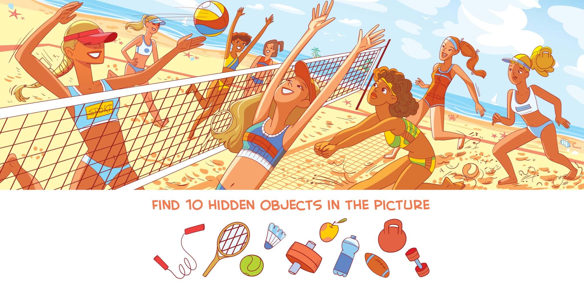 Hidden Objects Summertime - Puzzle Prime