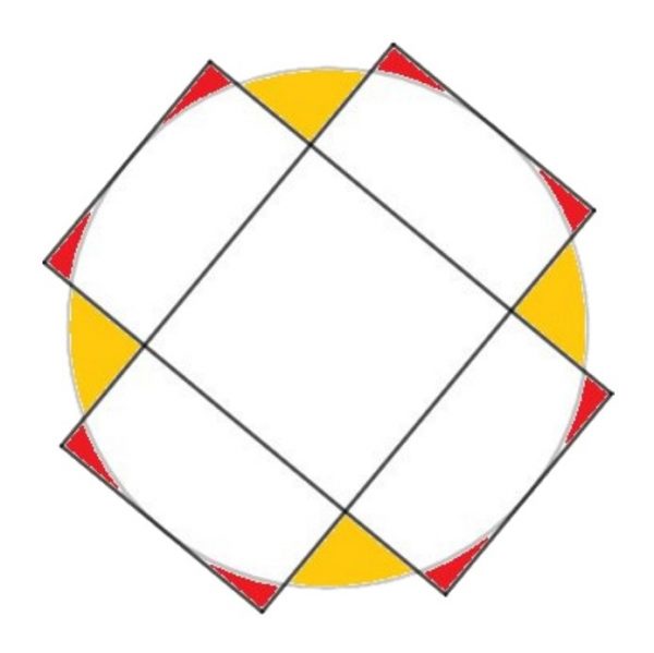 Two Rectangles in a Circle – Puzzle Prime