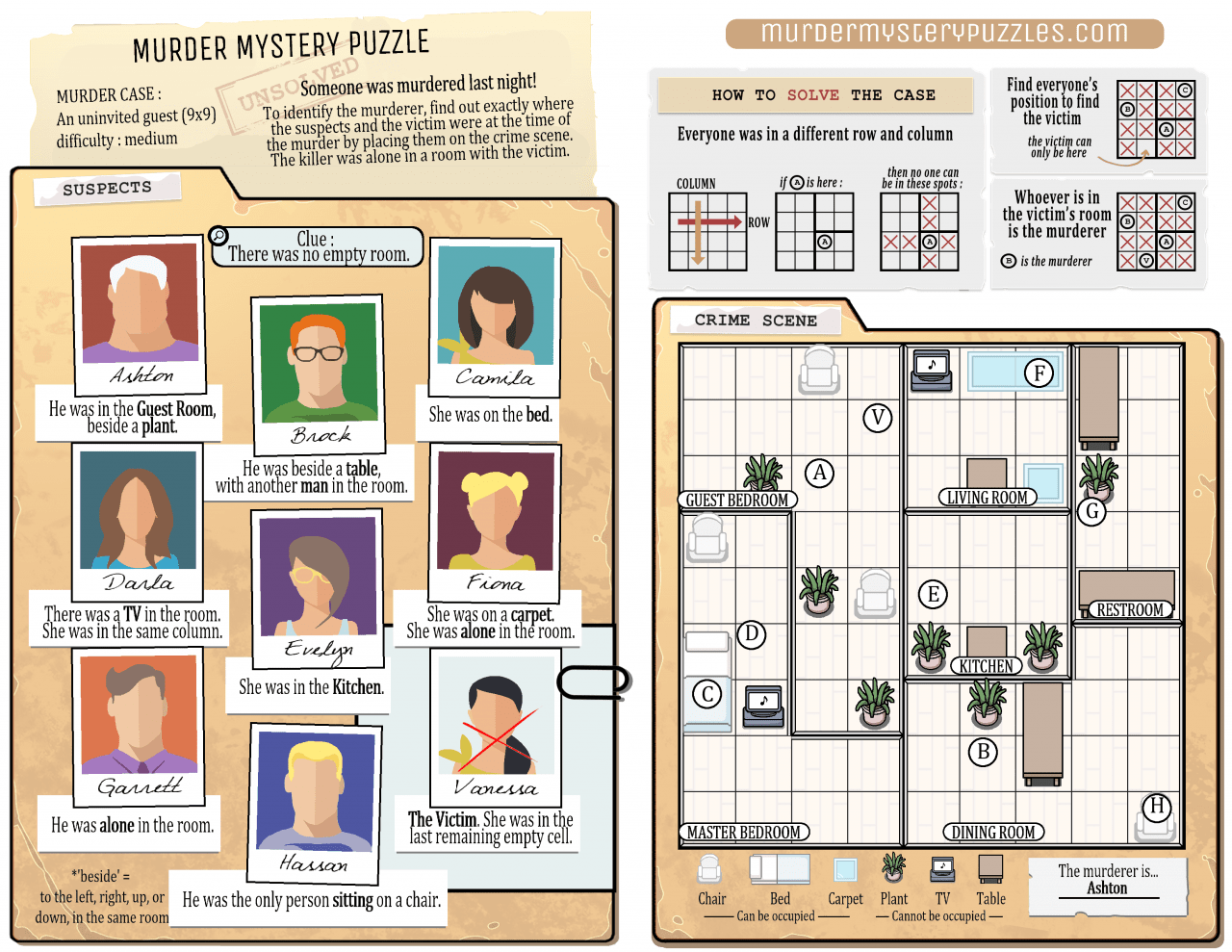 Deduction - Puzzle Prime