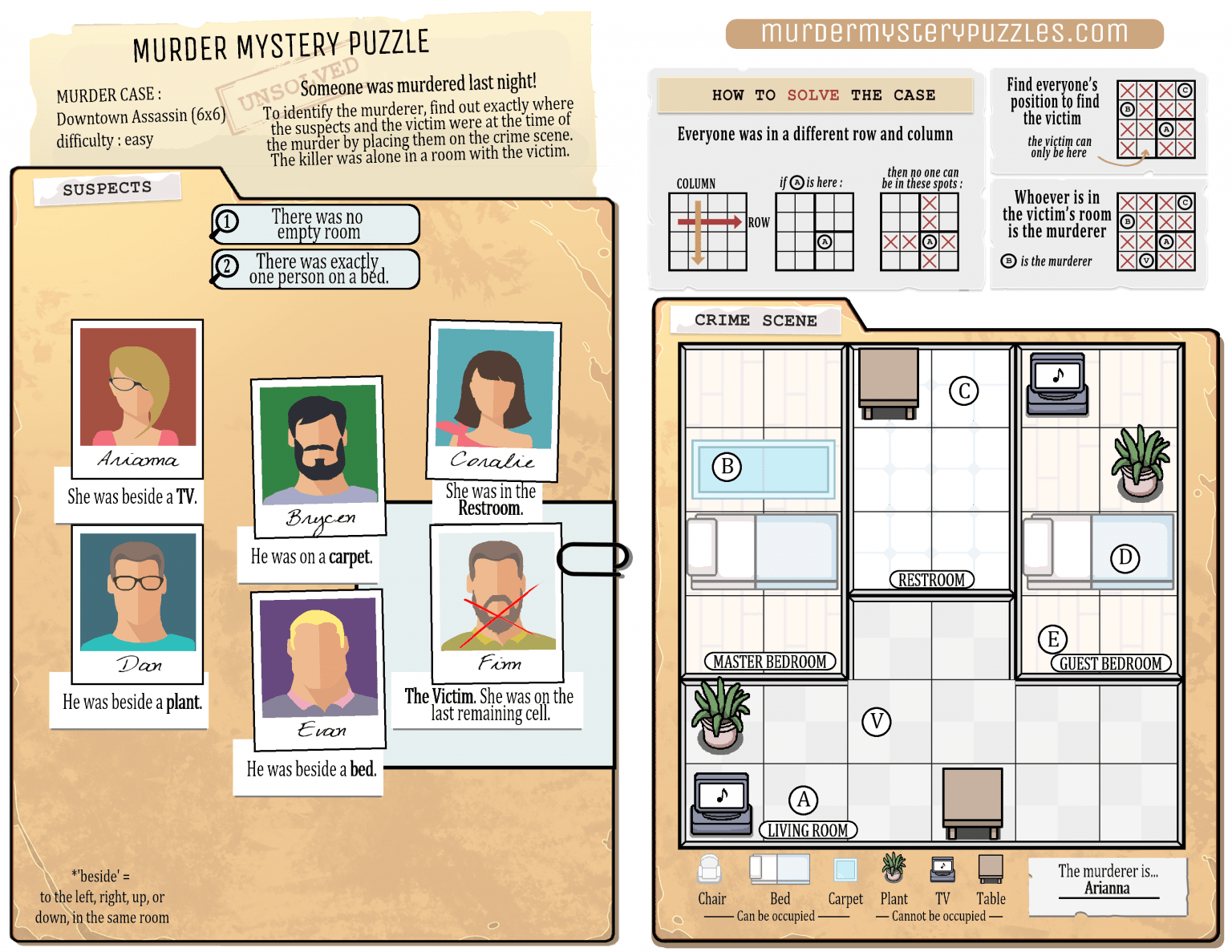 Deduction - Puzzle Prime