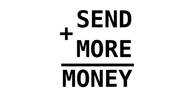 Send More Money - Puzzle Prime