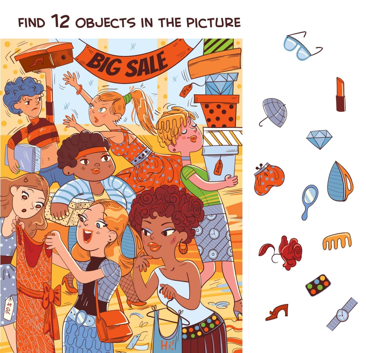 Hidden Objects - Puzzle Prime