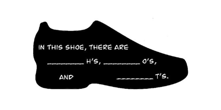 In This Shoe... - Puzzle Prime