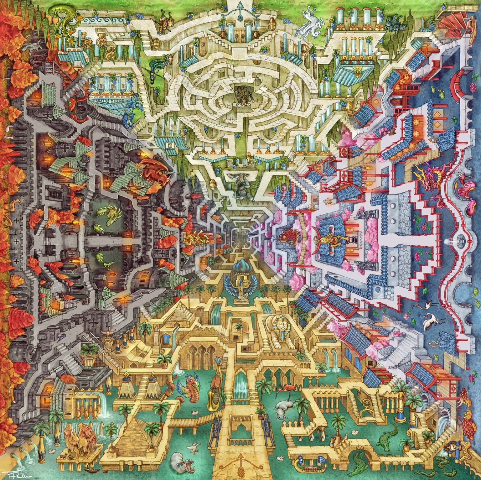 Mythological Maze - Puzzle Prime