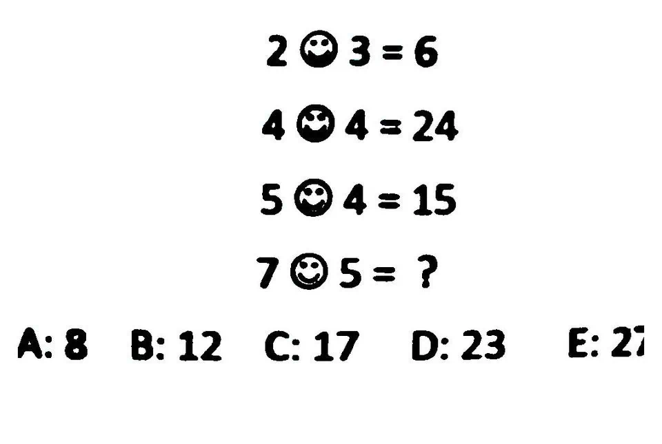 A puzzle with numbers and an unknown operation – Puzzle Prime