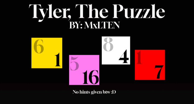 Tyler, The Puzzle – Puzzle Prime